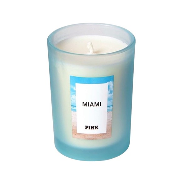 PINK Victoria's Secret | Accents | Miami Victorias Secret Pink Candle ...